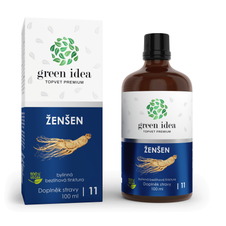 Ginseng - alcohol-free tincture – Immunity, vitality – Green idea
