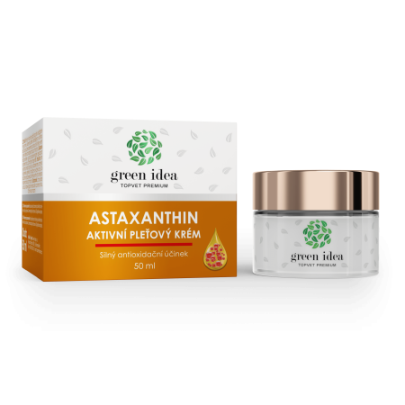 Astaxanthin - active cream – With strong antioxidant effects – Green idea